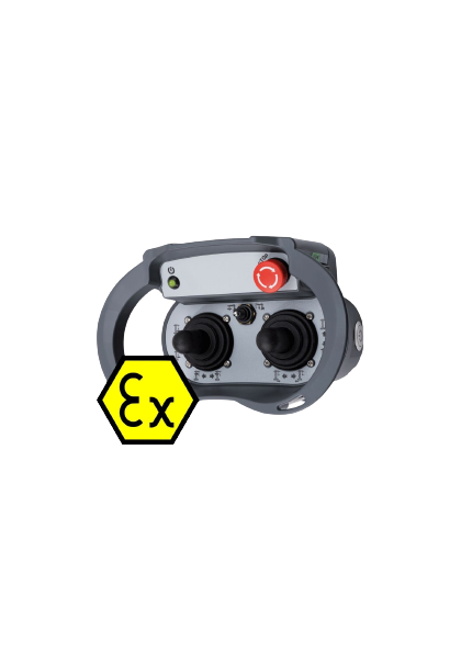 Mandos ATEX, IECex: telemandos control remoto para zonas explosivas.